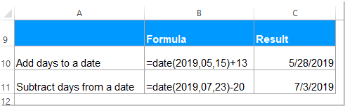How to use the Excel DATE function