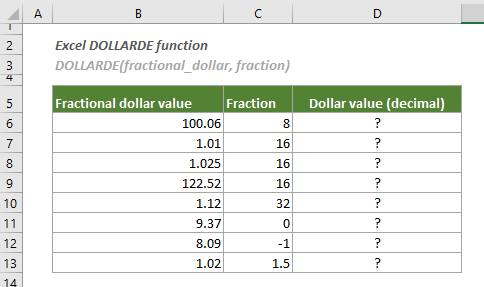 ¿Cómo usar la función DÓLAR en Excel?