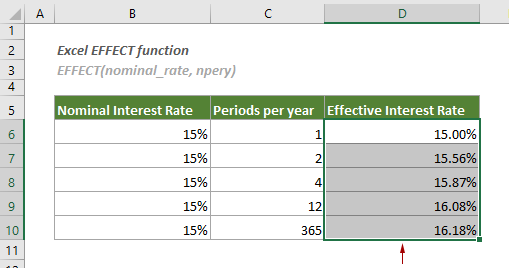 How to use the Excel NOMINAL function?