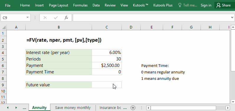 Comment utiliser la fonction Excel FV?