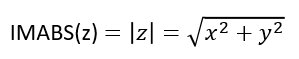 Excel IMABS function