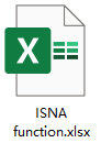 How to use the Excel ISNA function