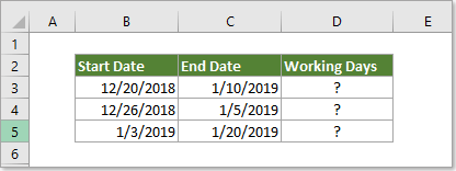 How to use NETWORKDAYS.INTL function in Excel?
