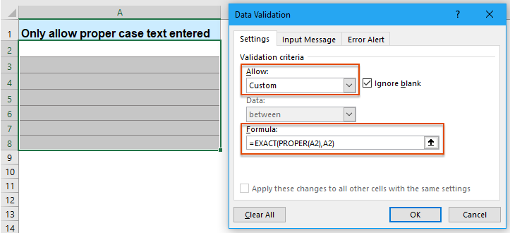 Excel PROPER Function