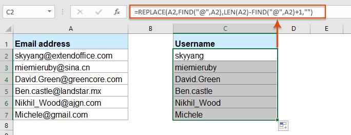 Excel Replace Function 4360