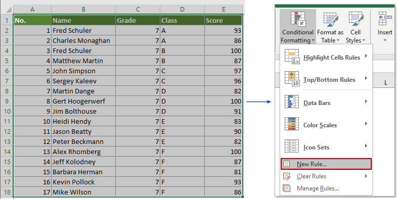 ¿Cómo usar la función FILA en Excel?