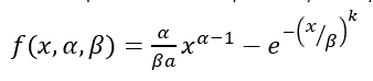 How to use the Excel WEIBULL function