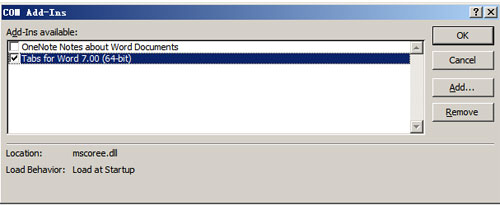 Office Tab: How to enable Office Tab when it is disabled?