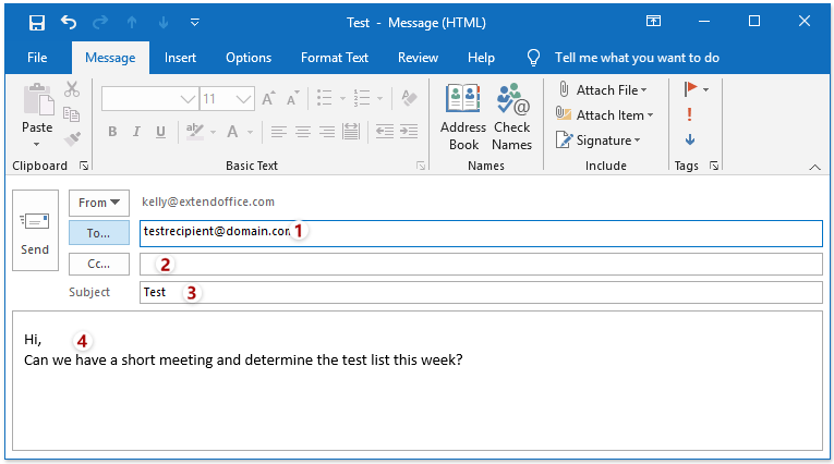 Quickly use Microsoft Outlook