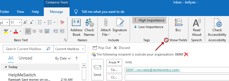 Email Tags - Flags, Categories, Importance Levels, or Sensitivity Levels