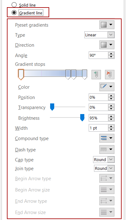 Text Outline - Format Text Effects