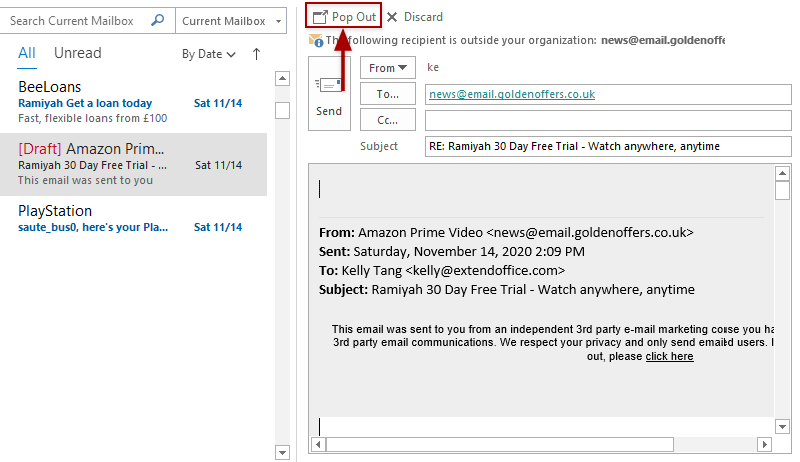 Message Format – HTML, Plaint Text, and Rich Text