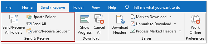 Receive Emails Manually