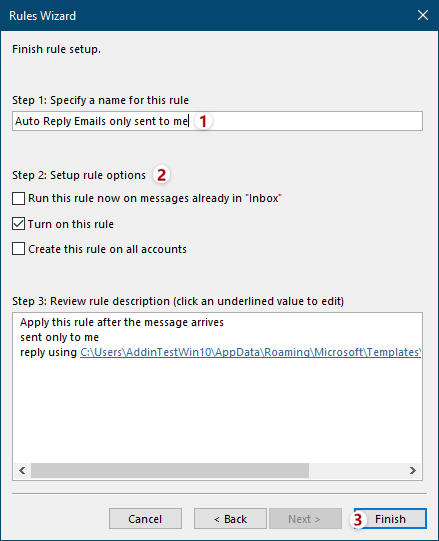 Reply Emails in Outlook