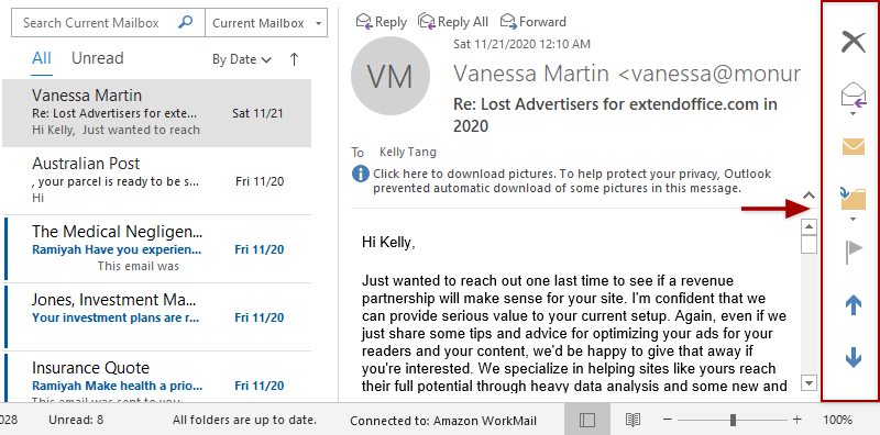 Reply Emails in Outlook