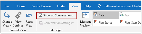 Show As Conversations