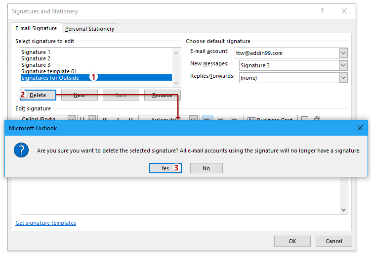 Email Signatures in Outlook