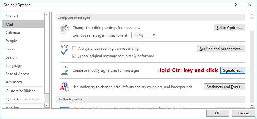 Email Signatures in Outlook