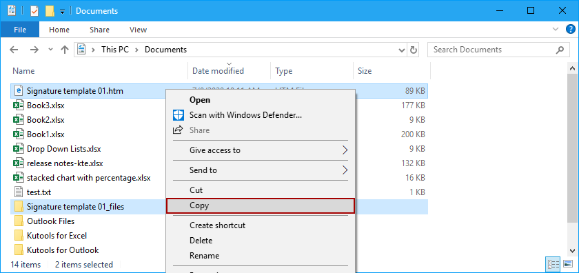Email Signatures in Outlook