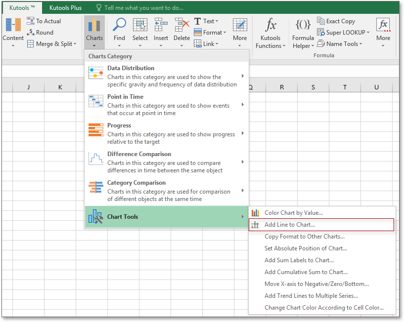 Quickly Add Horizontal Or Vertical Average Line To A Chart In Excel