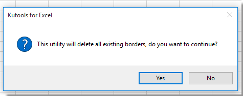 Quickly add and print border around each page in Excel