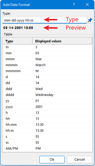 Quickly change date format in Excel