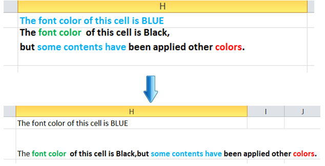 Completely clear all formatting of a range in Excel