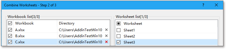 Quickly merge / combine worksheets or workbooks into one workbook in Excel