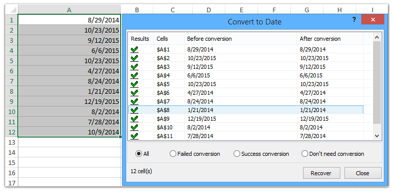 Quickly Identify And Convert Date Format In Excel Quickly Identify And Convert Date Format In Excel