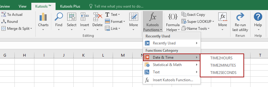 Quickly Convert Time To Secondsminuteshours In Excel