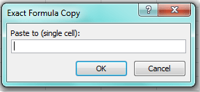 Quickly copy exact formulas without changing cell references in Excel