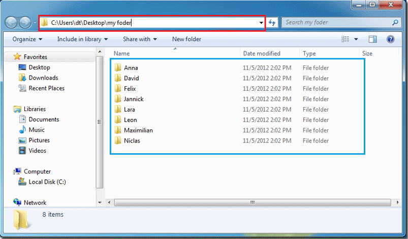 Quickly Create Folders Based On Cell Values In Excel