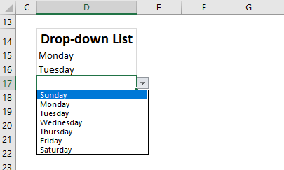Quickly Create A Drop-Down List In Excel