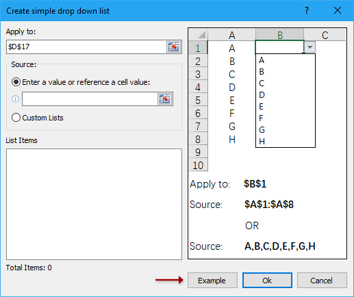 Quickly Create A Drop-Down List In Excel