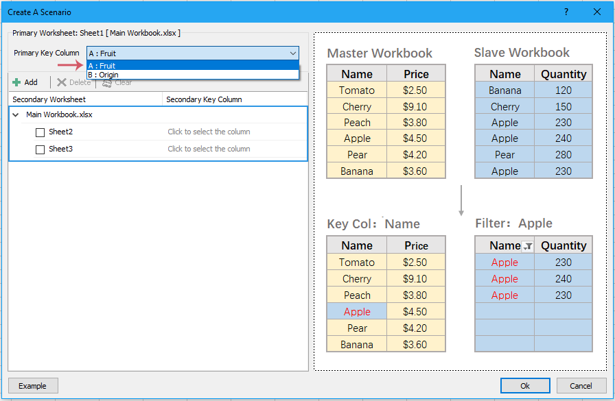 Click Cell To Filter Based On Another Workbook Dynamically