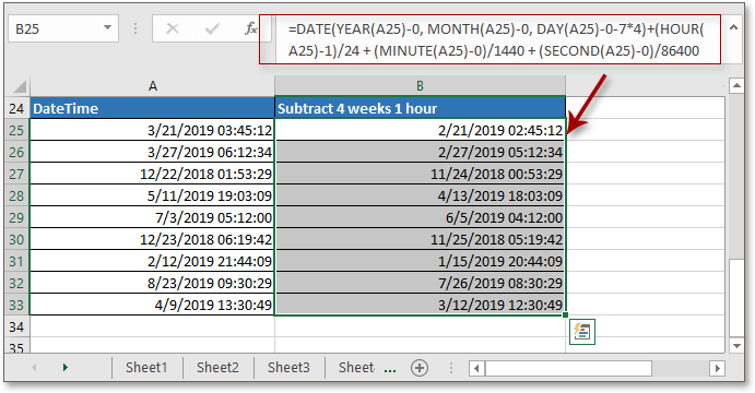 Excel calculate date and time: Add, subtract date time, time difference, age calculation