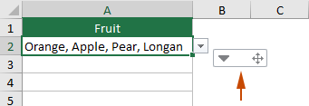 Quickly create drop down lists with checkboxes in Excel