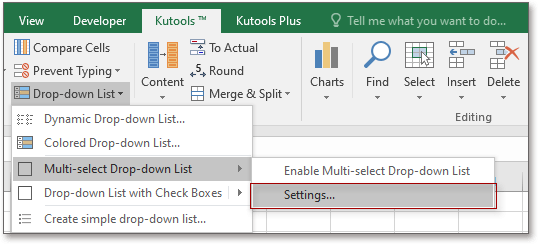 Quickly Select Multiple Items From Drop Down Lists In Excel