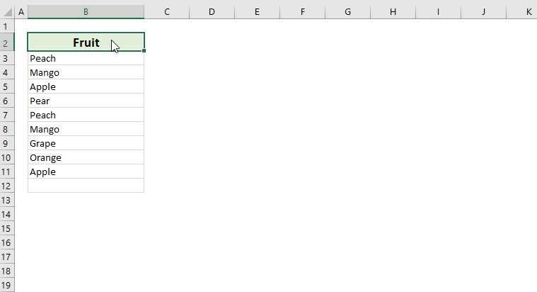 Quickly create drop down lists with checkboxes in Excel