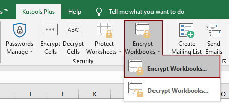 Easily protect multiple Excel workbooks with password at once