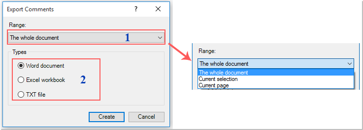 Quickly Print Comments By Exporting All Comments To A Document In Word