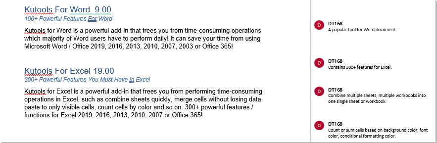Quickly Print Comments By Exporting All Comments To A Document In Word