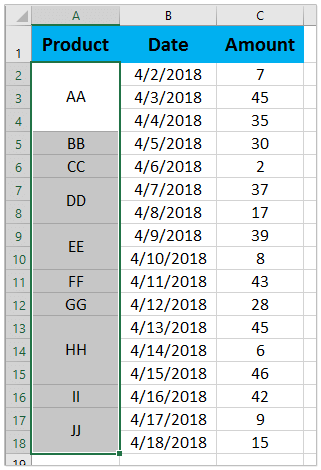 Effortlessly Filter and Manage Merged Cells in Excel with Kutools
