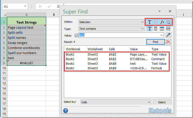 Quickly Find Specific Text String Only In Cell Value In Excel quickly-find-specific-text-string-only-in-cell-value-in-excel