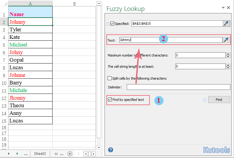 Quickly find and replace the similar records from a list of cell values ...
