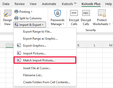 Quickly insert multiple pictures into cells based on cell value in Excel