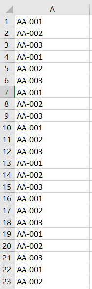Quickly Create And Insert Unique Sequential Numbers In Excel