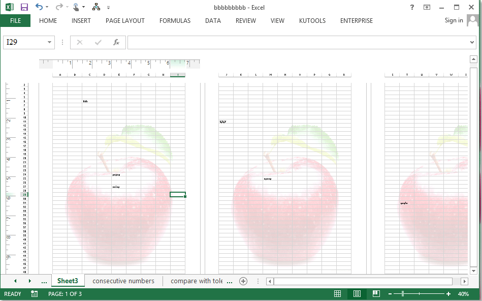 Quickly Insert And Remove Watermarks In Excel