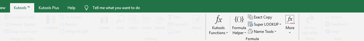 Kutools - Combines More Than 300 Advanced Functions and Tools for ...