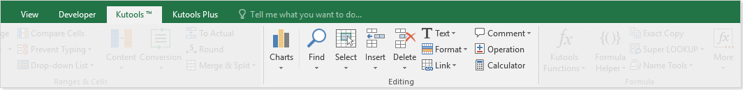 Kutools - Combines More Than 300 Advanced Functions and Tools for ...